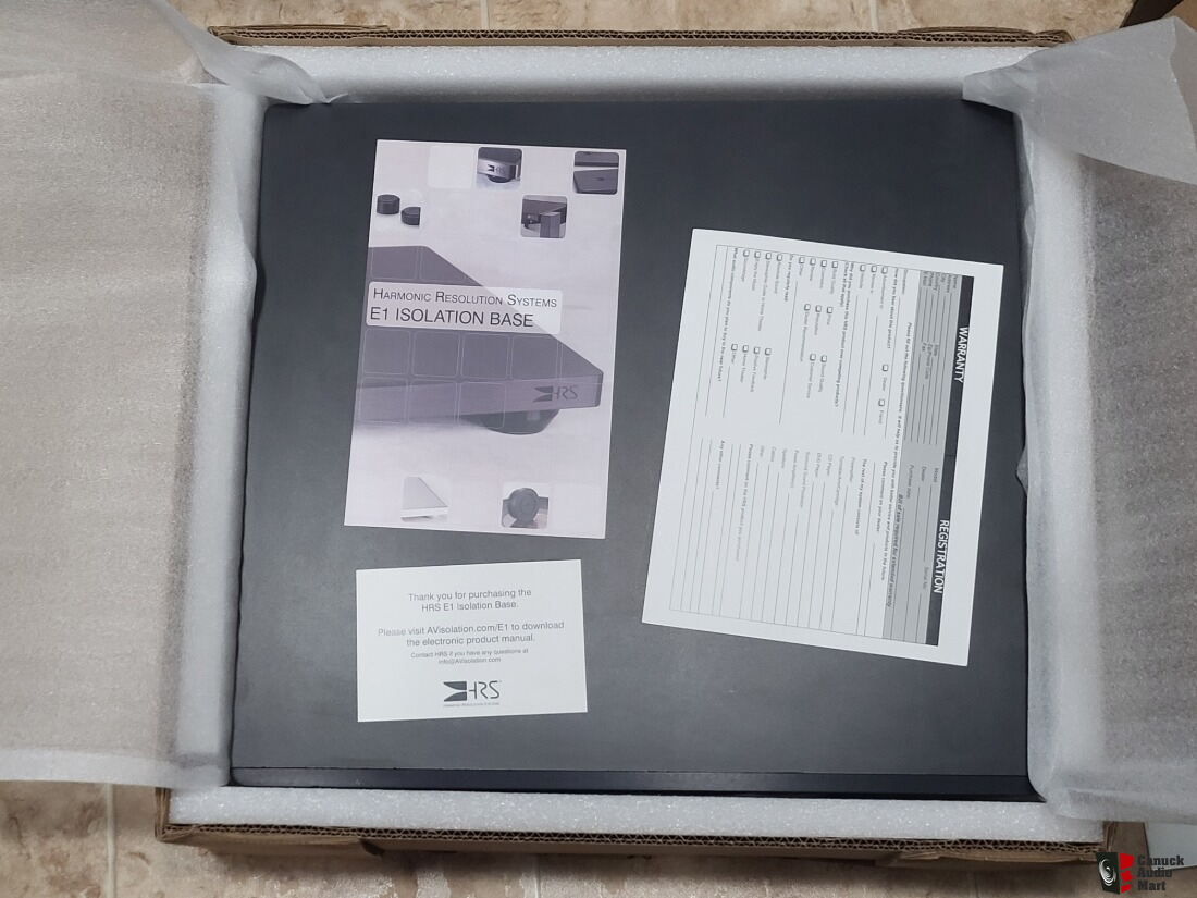 Harmonic Resolution Systems E1 Isolation Platform 19x21 Photo #6062861 ...