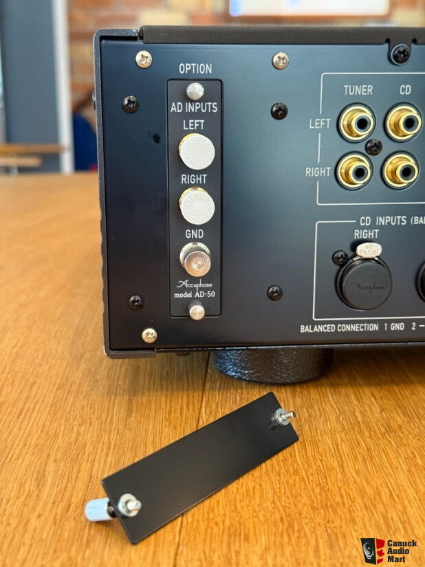 Accuphase AD-50 analog disc input board MC/MM phono equalizer amplifier ...