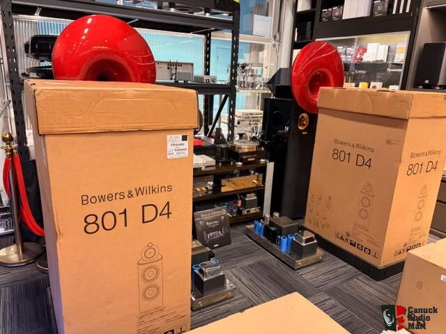 B&W 801 D4 speakers (USED) Photo #6065477 - Canuck Audio Mart