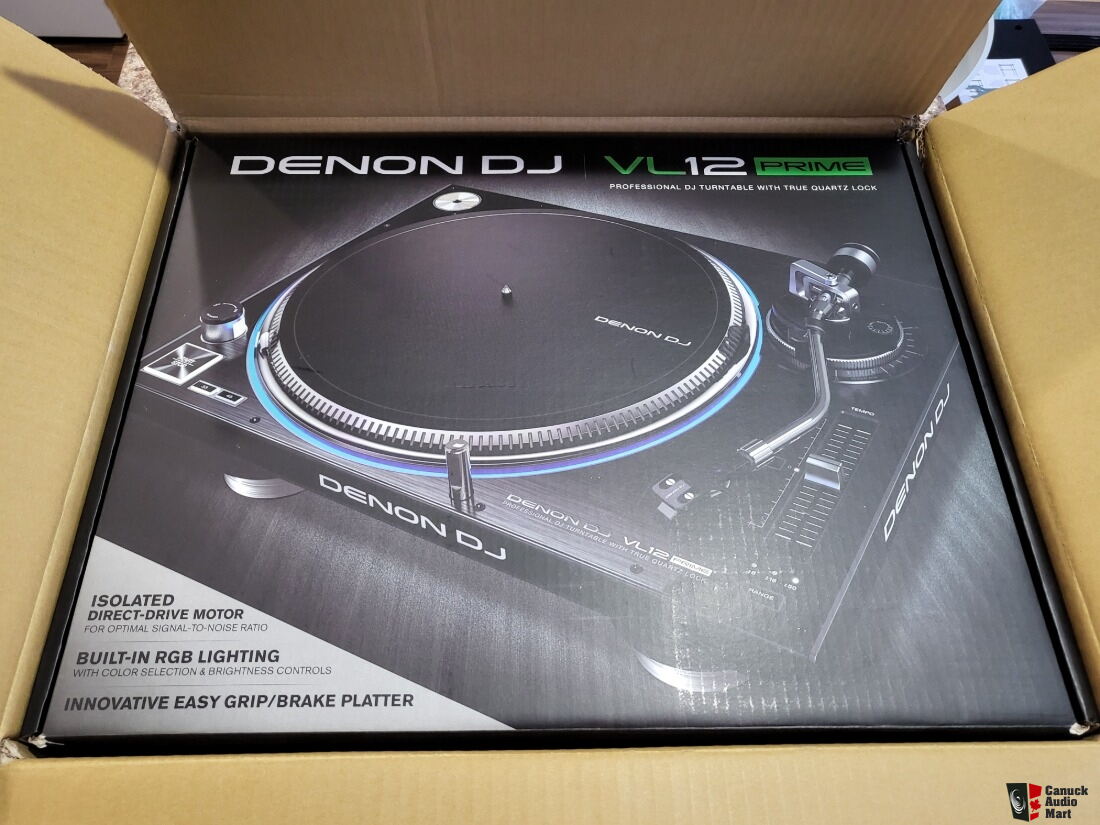 Denon DJ VL12 Prime professional direct drive turntable Photo #6065921 ...
