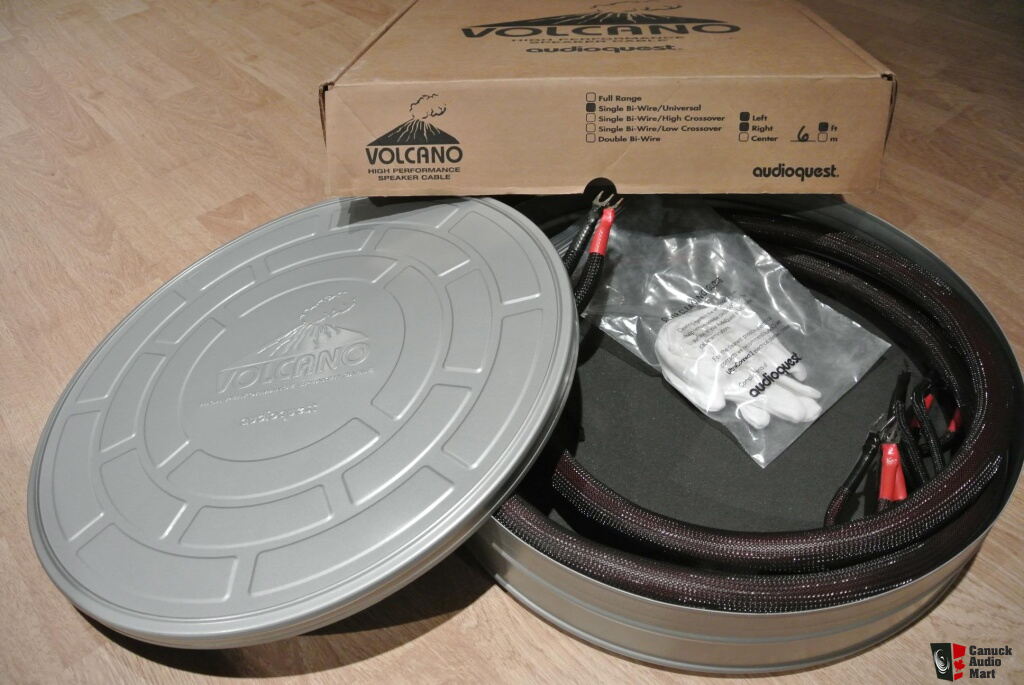 AudioQuest Volcano cables 6Feet pair (Bi-Wire) Photo #606705 - US Audio ...