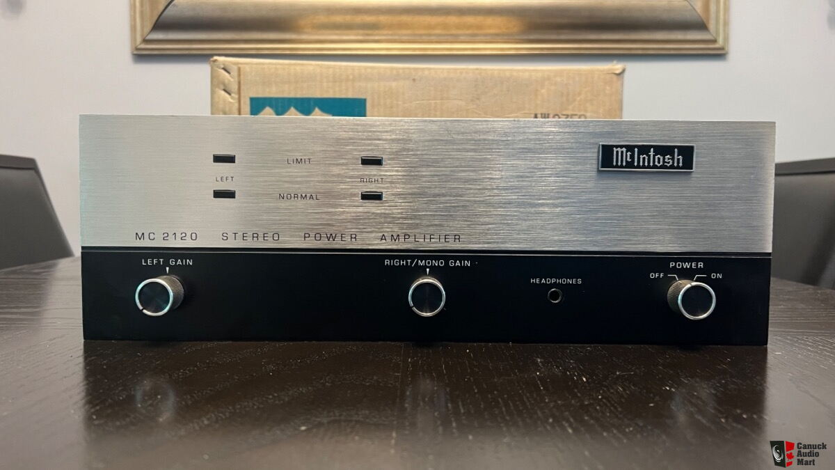 McIntosh MC2120, This is the second unit available Photo #6067337 ...