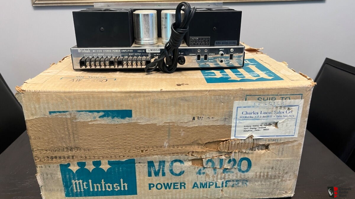 McIntosh MC2120, This is the second unit available Photo #6067338 - US ...