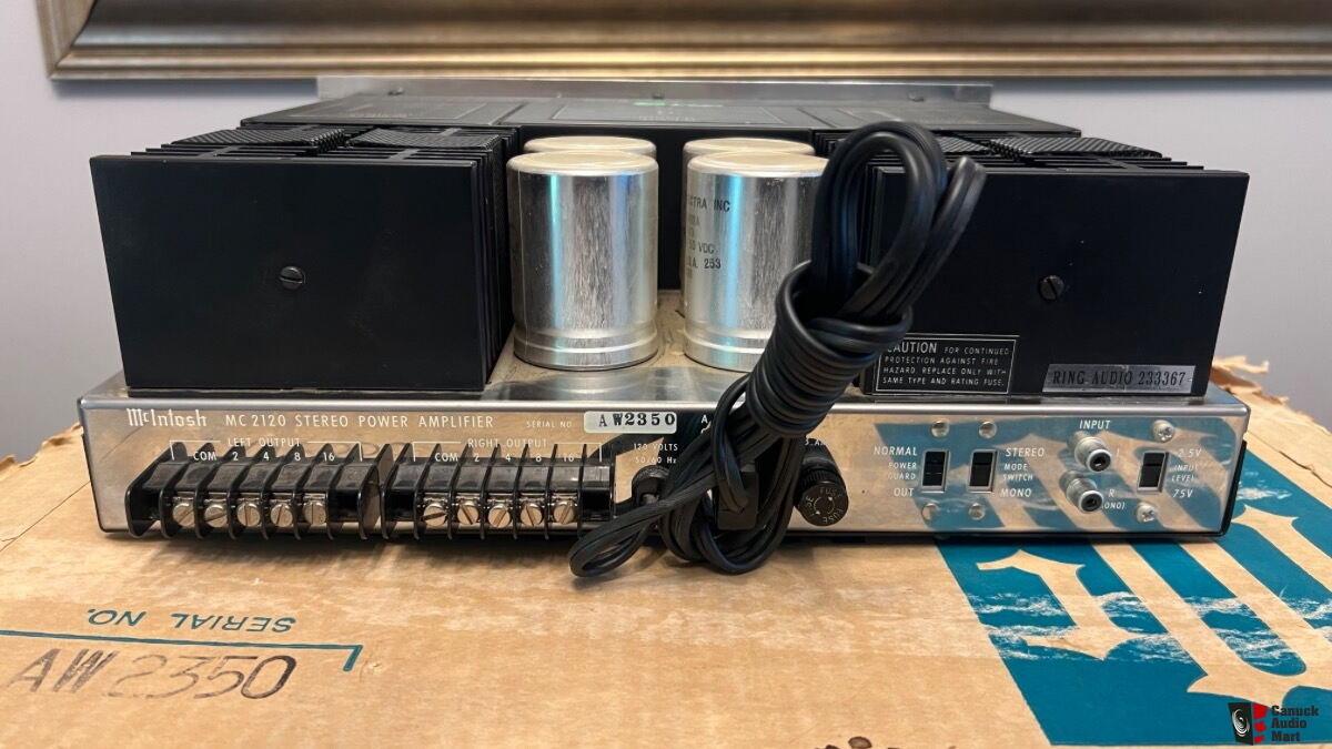 McIntosh MC2120, This is the second unit available Photo #6067339 - US ...