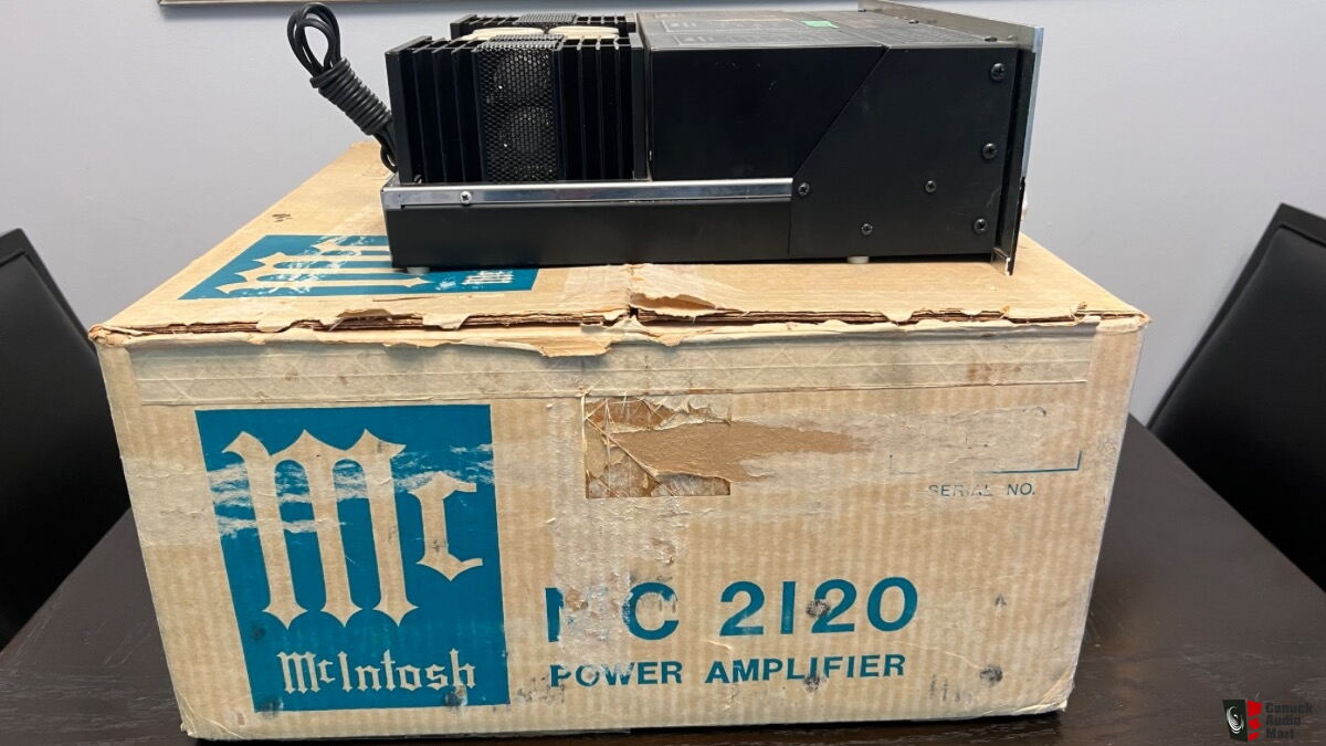 McIntosh MC2120, This is the second unit available Photo #6067337 ...