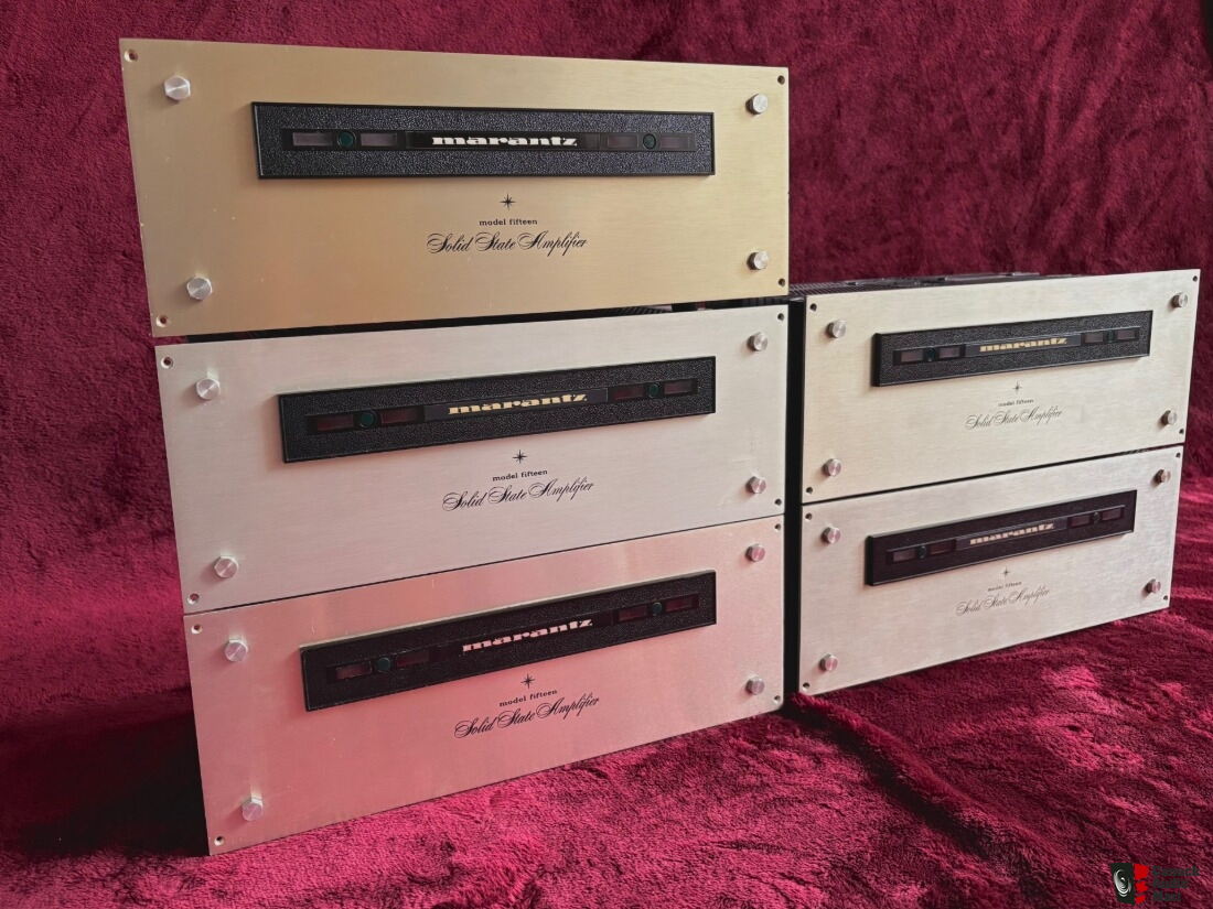 Marantz Model 15 dual mono stereo amplifier Photo #6067491 - Canuck ...