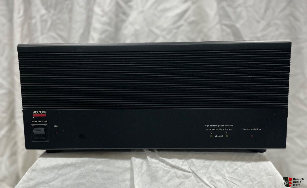 Adcom GFA-555 II Power Amplifier — Excellent Condition — Recently ...