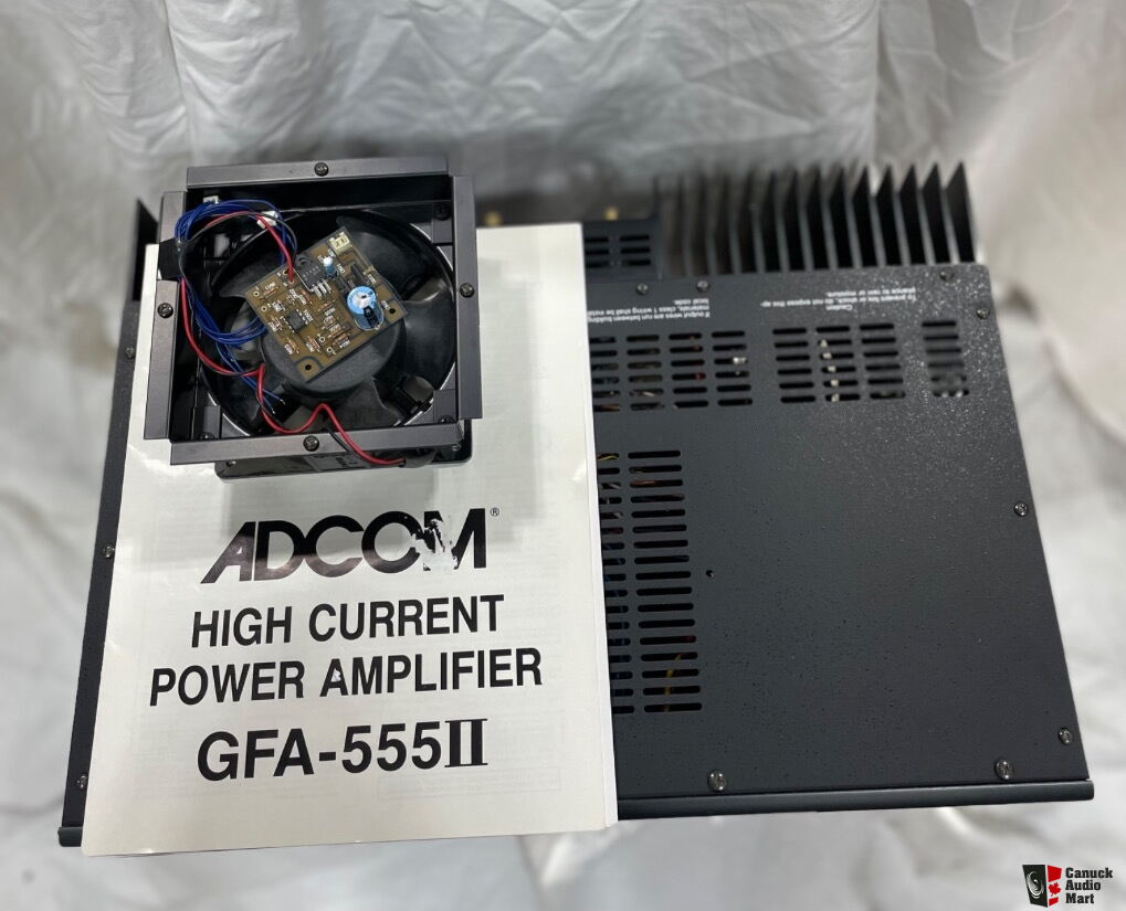 Adcom GFA-555 II Power Amplifier — Excellent Condition — Recently ...