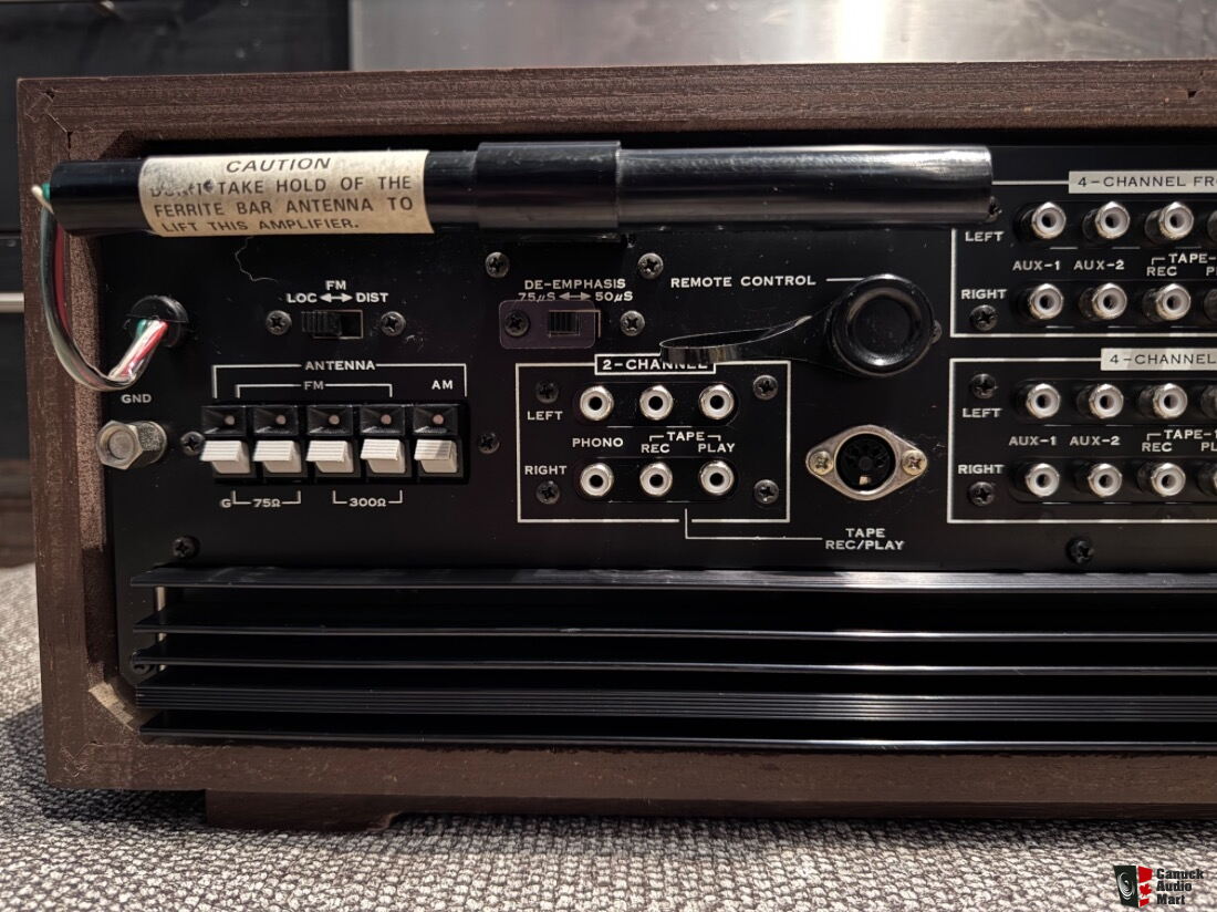 1974 Sansui QRX-3500 Giant Receiver Photo #6069087 - Canuck Audio Mart