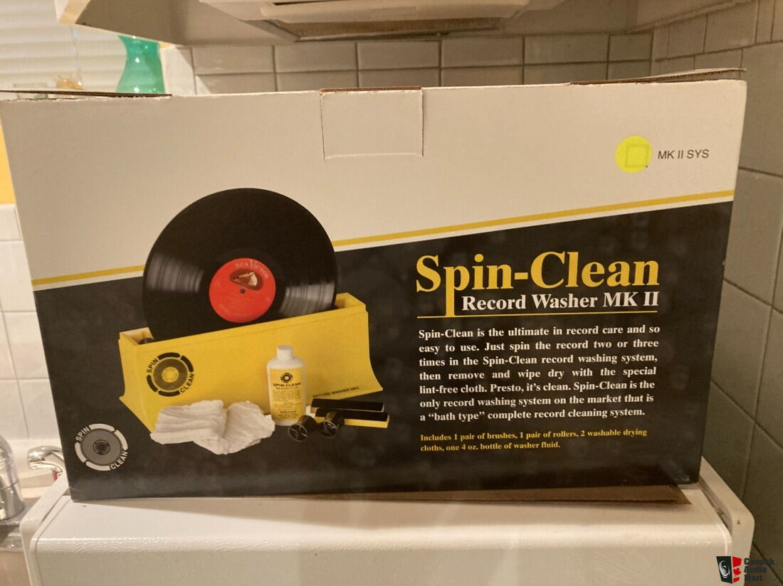 Brand new Spin-Clean MK II record washing system For Sale - Canuck ...