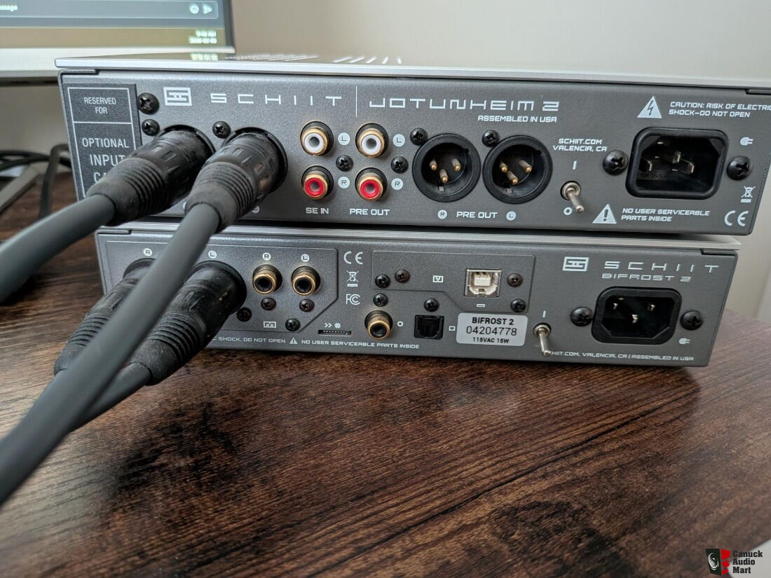 Schiit Bifrost 2 (non-2/64) + Jotunheim 2 Stack + Audio Quest Forest ...