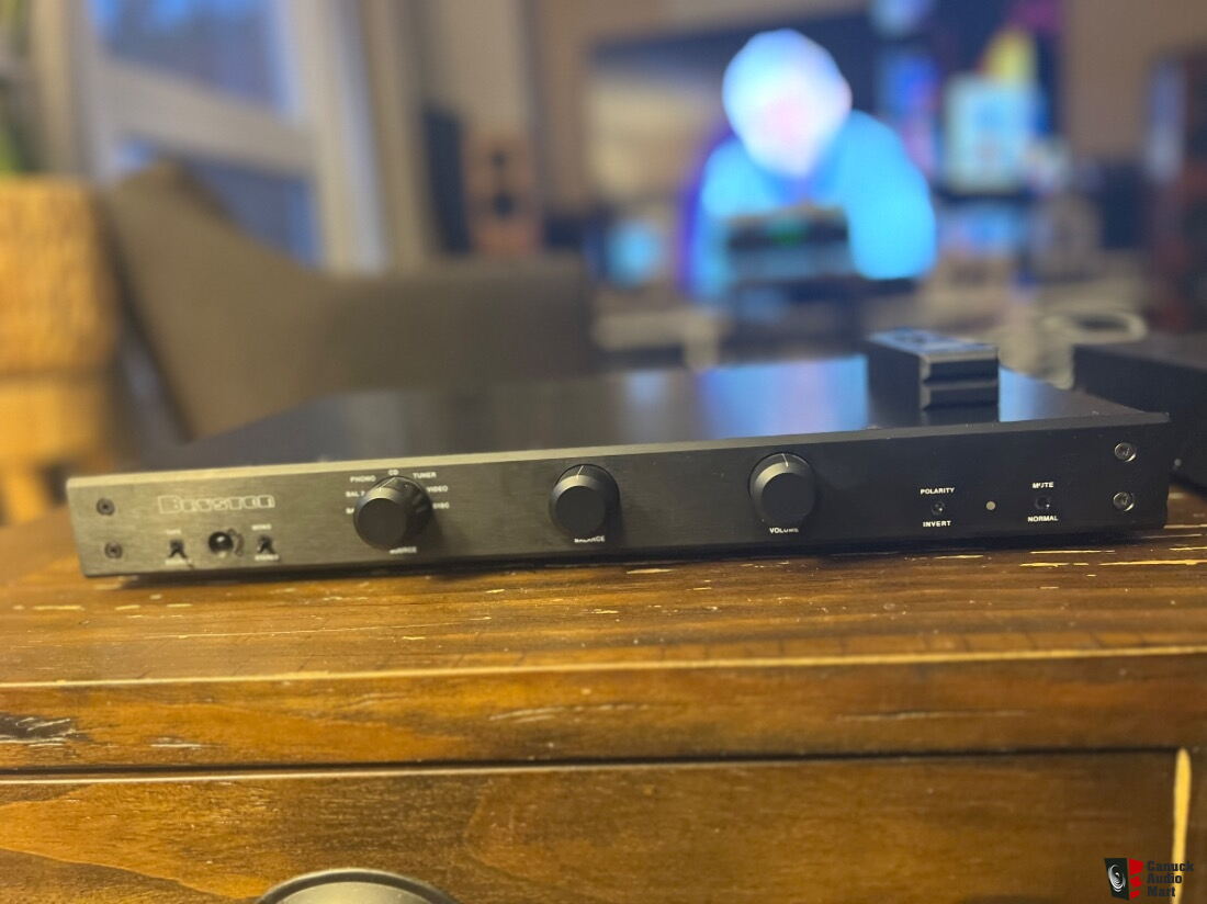 Bryston BP25 Preamplifier - Black | Internal Phono Stage Photo #6070468 ...