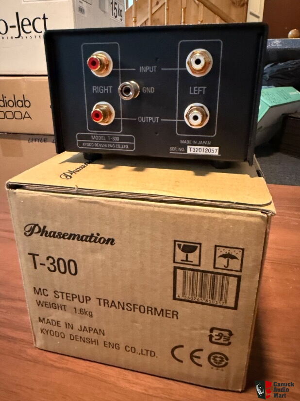 Phasemation T-300 SUT Step Up Transformer Photo #6071619 - US Audio Mart