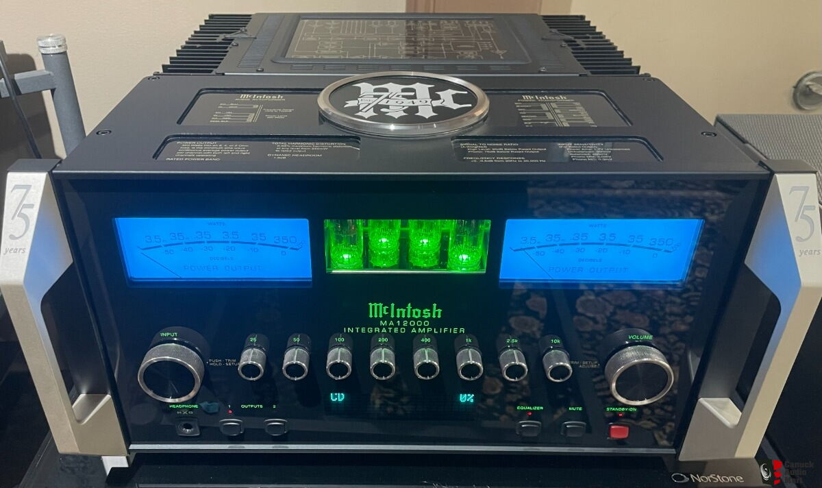McIntosh MA12000 75th Anniversary Photo #6072191 - Canuck Audio Mart