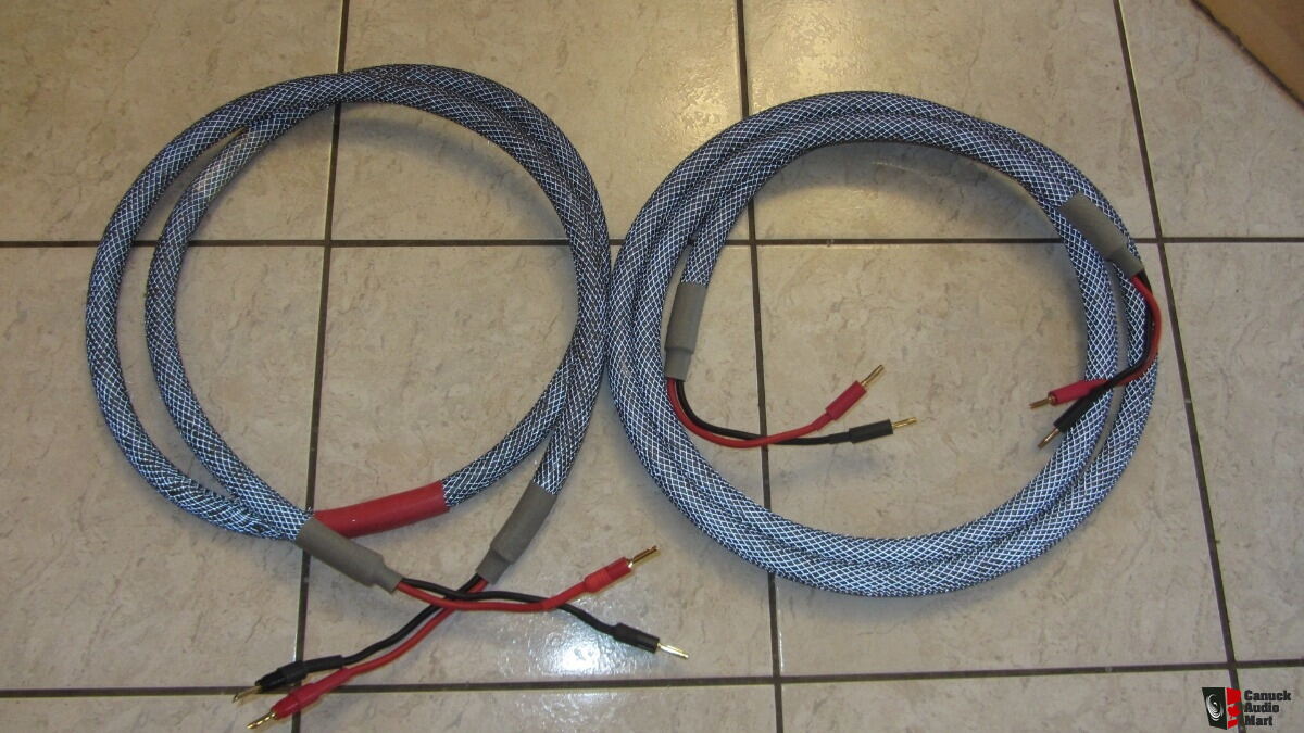 REDUCED* Acoustic Zen Satori speaker cables, 8/10 foot pair Photo ...