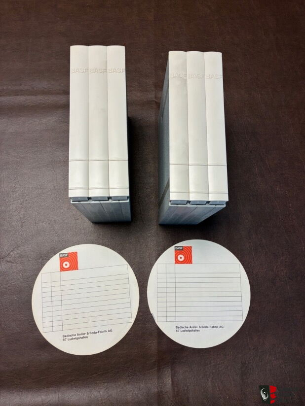 9 BASF LP35 7 Inch Long Play Reel To Reel Tape New Used For Sale ...