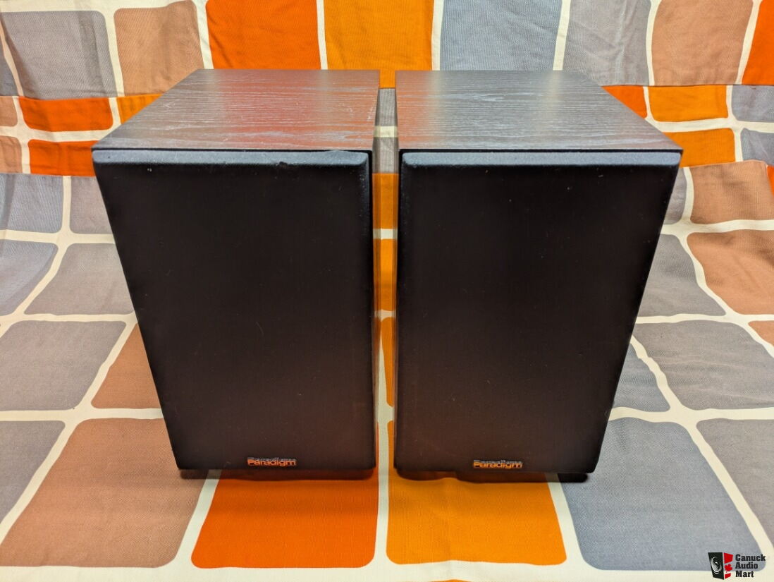 Paradigm Mini Mk-III Bookshelf Speakers - Pair For Sale - Canuck Audio Mart