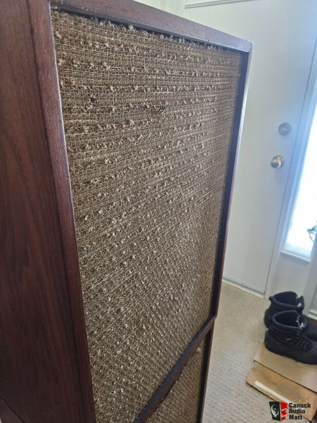 Tannoy 12" Red Monitors Orange Dust Cover Original Crossovers in Tannoy ...