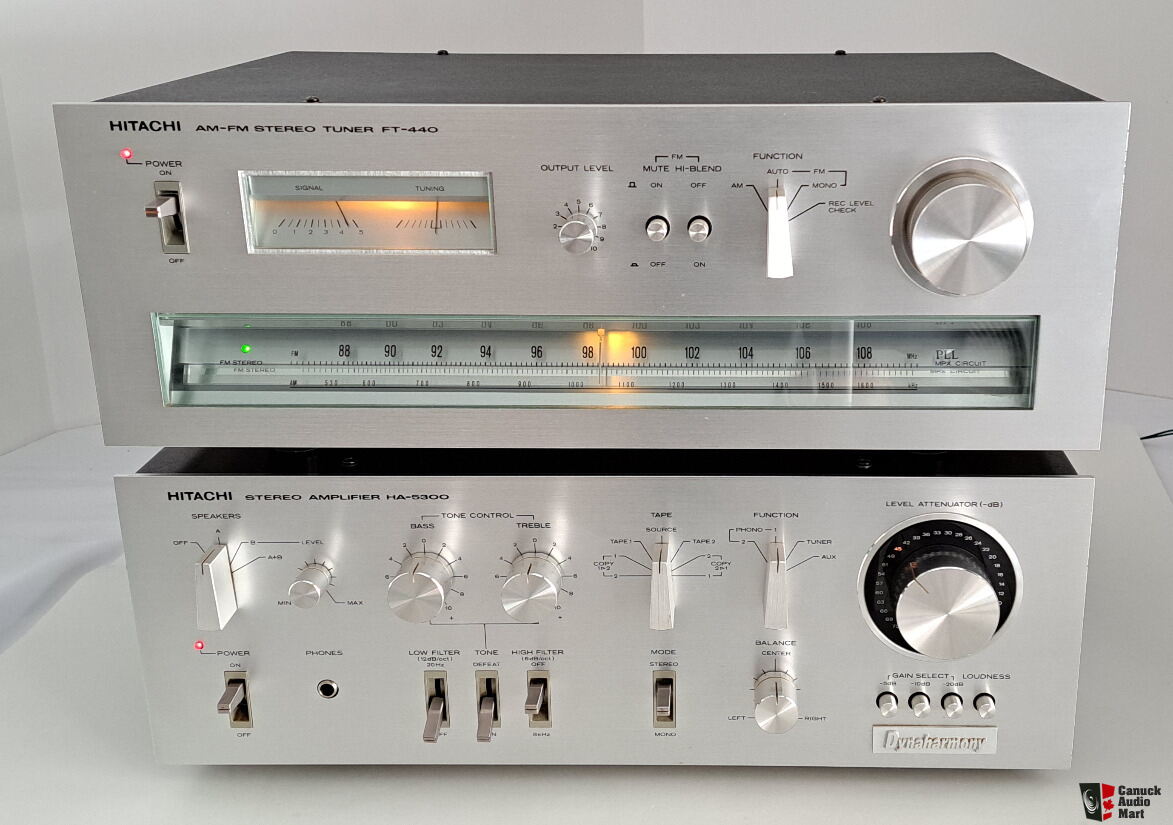 Hitachi HA-5300 & Tuner FT-440 - MADE IN JAPAN quality Photo #6078744 ...
