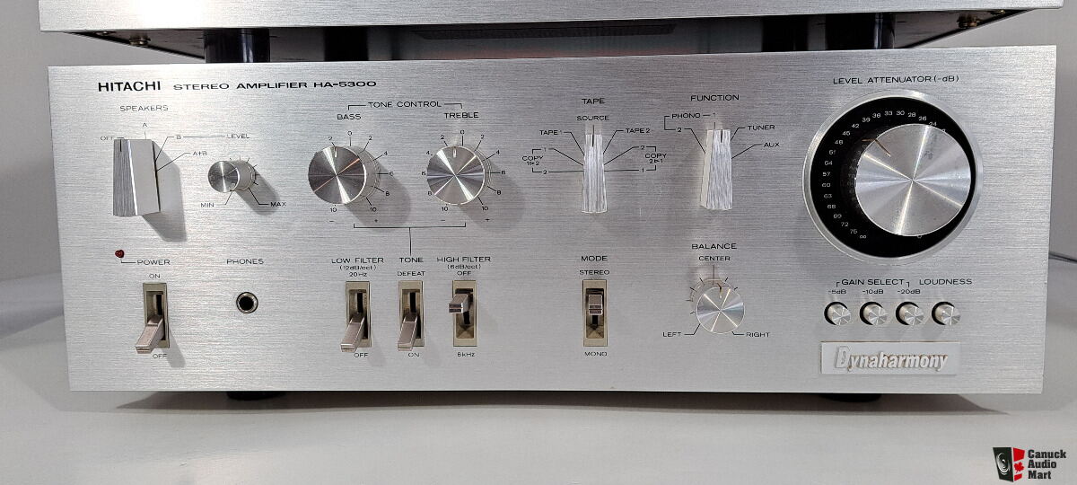Hitachi HA-5300 & Tuner FT-440 - MADE IN JAPAN quality Photo #6078744 ...
