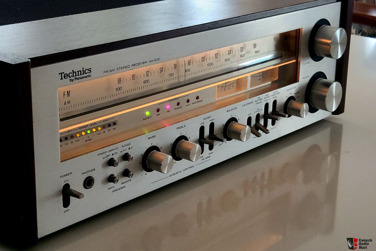 Classic Vintage Technics SA-600 receiver For Sale - Canuck Audio Mart