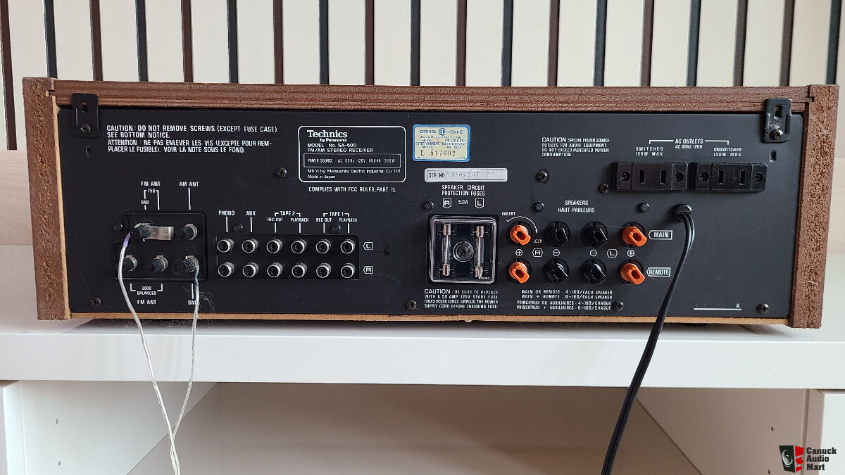 Classic Vintage Technics SA-600 receiver Photo #6080060 - Canuck Audio Mart
