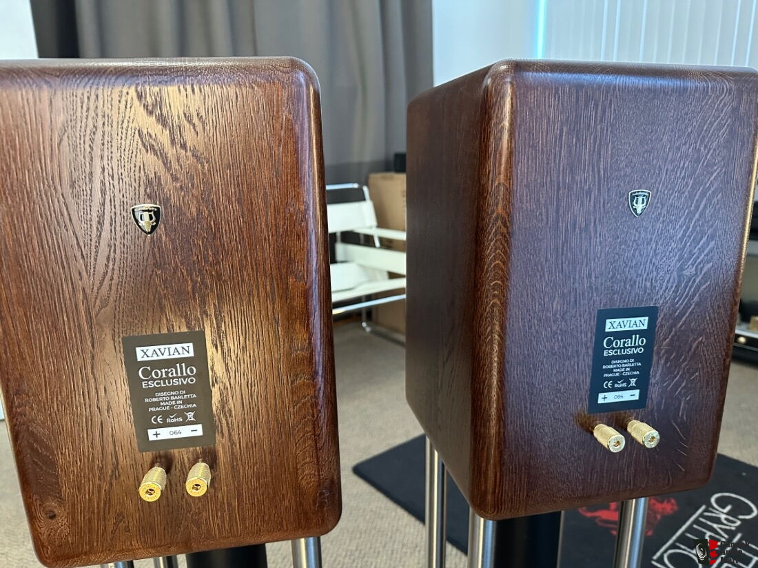 Xavian Corallo Esclusivo. Incredible stand mount speakers Photo ...