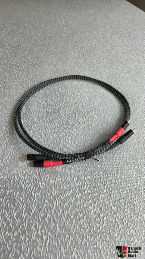 Unity Audio RCA interconnect cables, 1 m pair For Sale - US Audio Mart