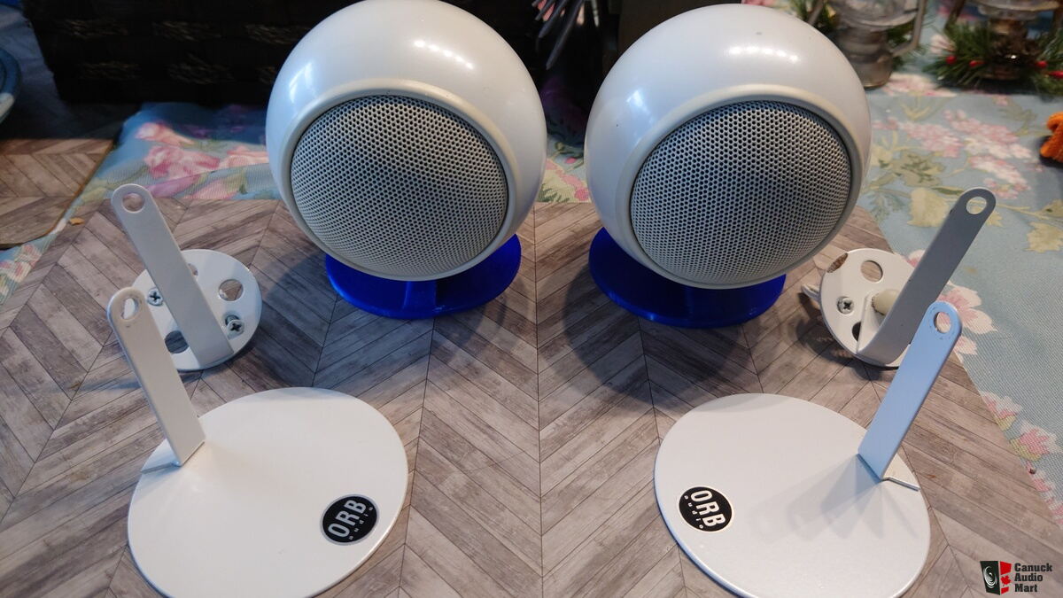 Orb Audio Mod-1 pair White For Sale - Canuck Audio Mart