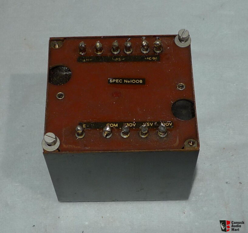 Quad II amplifier parts. Output and power Transformers. Jones ...