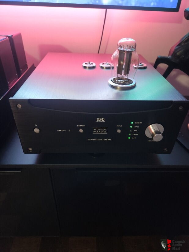 Musical paradise MP D2 dac with psvame horizon 274 b tube Photo ...