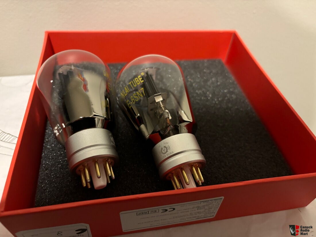LINLAI Elite series E6SN7 tubes matched pair, less than 200 hours For ...