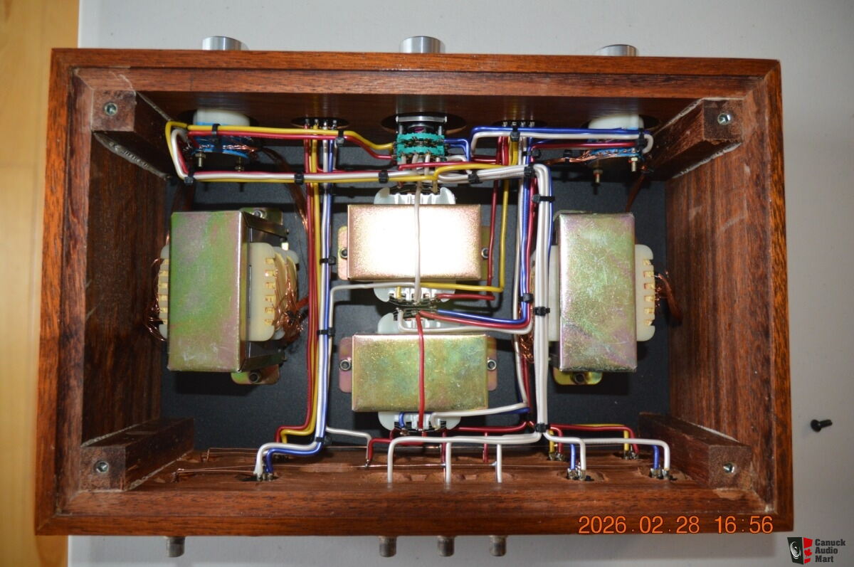 Promitheus transformer volume control (TVC) balanced preamp Photo ...