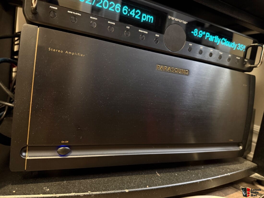 Parasound A21+ Power Amplifier For Sale - Canuck Audio Mart