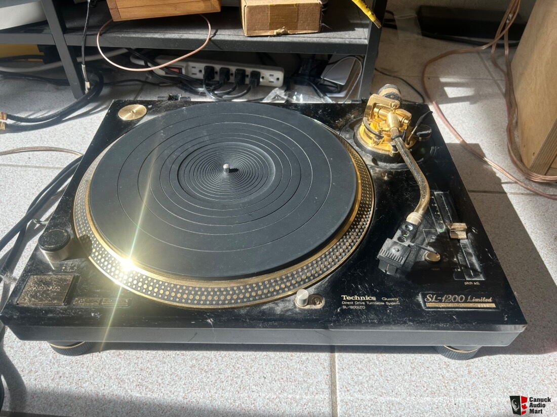 Technics SL-1200 UK Gold Edition Photo #6150508 - Canuck Audio Mart