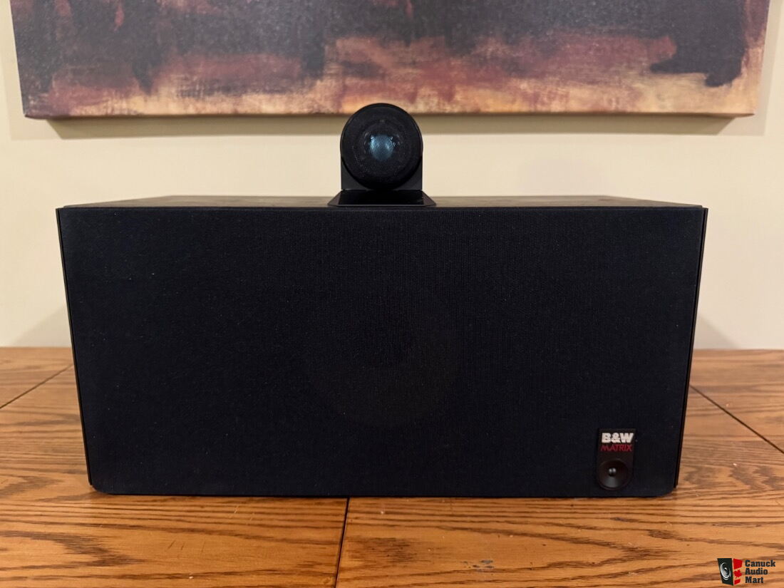 Mint B&W HTM Matrix Centre Channel Speaker For Sale - Canuck Audio Mart