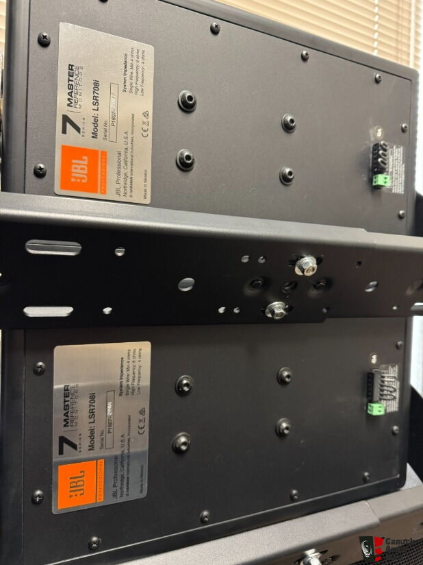 JBL 708i Master Reference Monitor Speakers (PAIR) Photo #6120726 ...