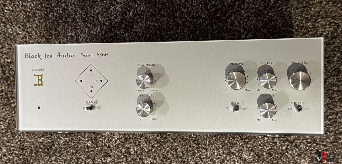 Black Ice Audio Fusion F360 Photo #6121029 - US Audio Mart