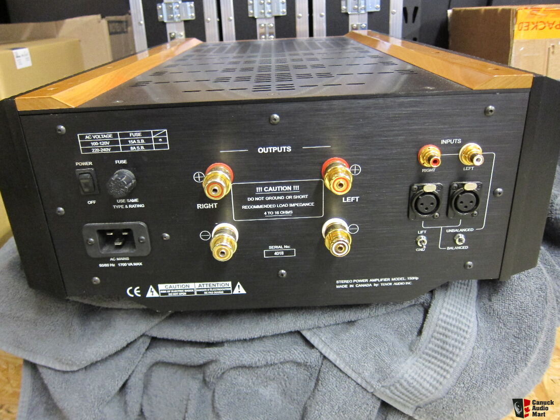 Tenor 150HP stereo amplifier (replacement $100000.00) Photo #6121043 ...