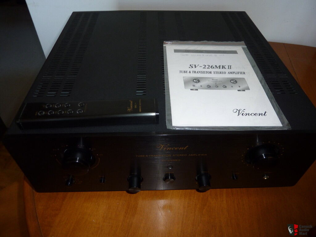 Vincent Audio SV-226 MKII hybrid integrated amp Photo #612176 - Canuck ...