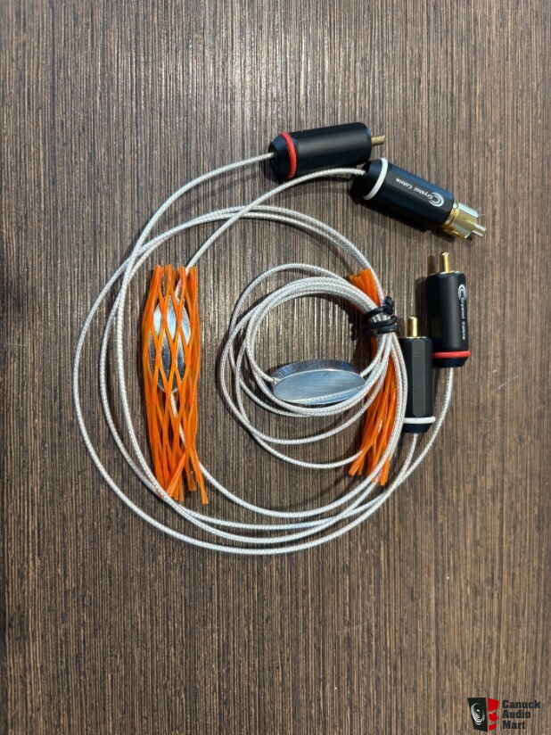 Crystal cable RCA Piccolo Diamond 1 Photo #6123748 - US Audio Mart