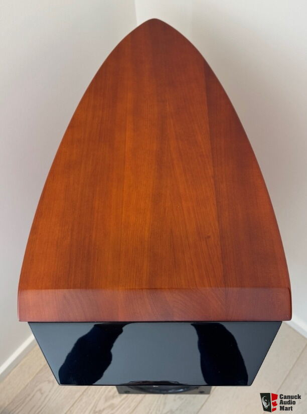 Extremely RARE Usher CP-777 II Showroom Monitors with matching wood ...
