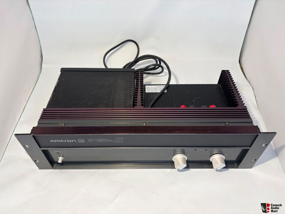 Amcron D-150A Series II Stereo Power Amplifier (USA) Photo #6134051 ...