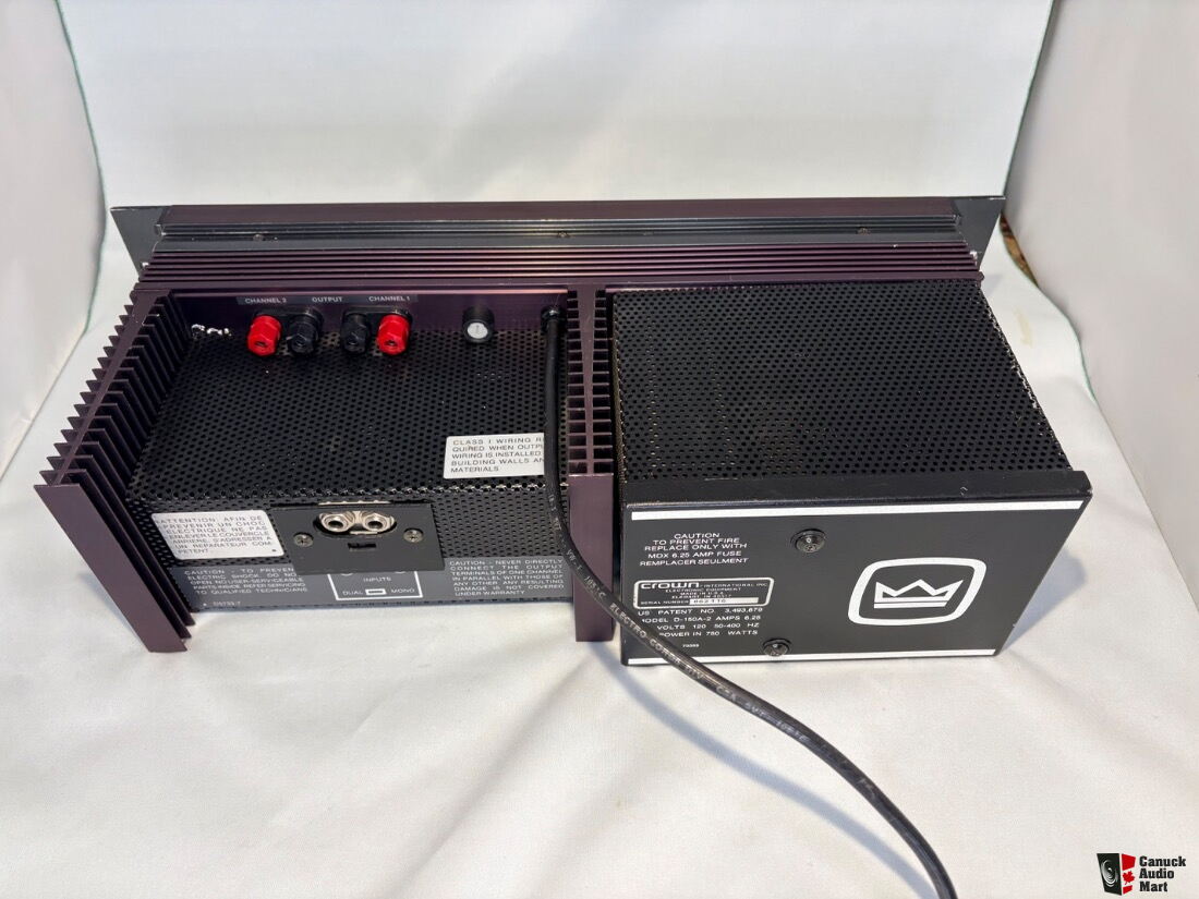 Amcron D-150A Series II Stereo Power Amplifier (USA) Photo #6134051 ...