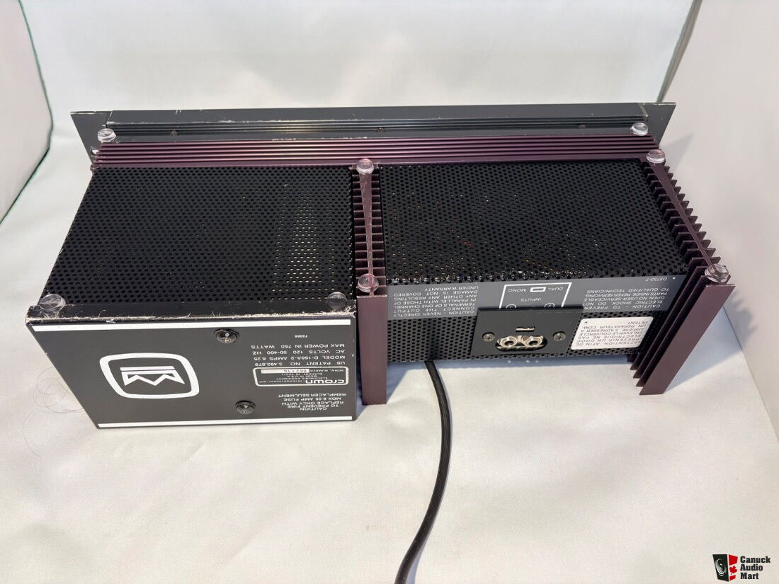 Amcron D-150A Series II Stereo Power Amplifier (USA) Photo #6134051 ...
