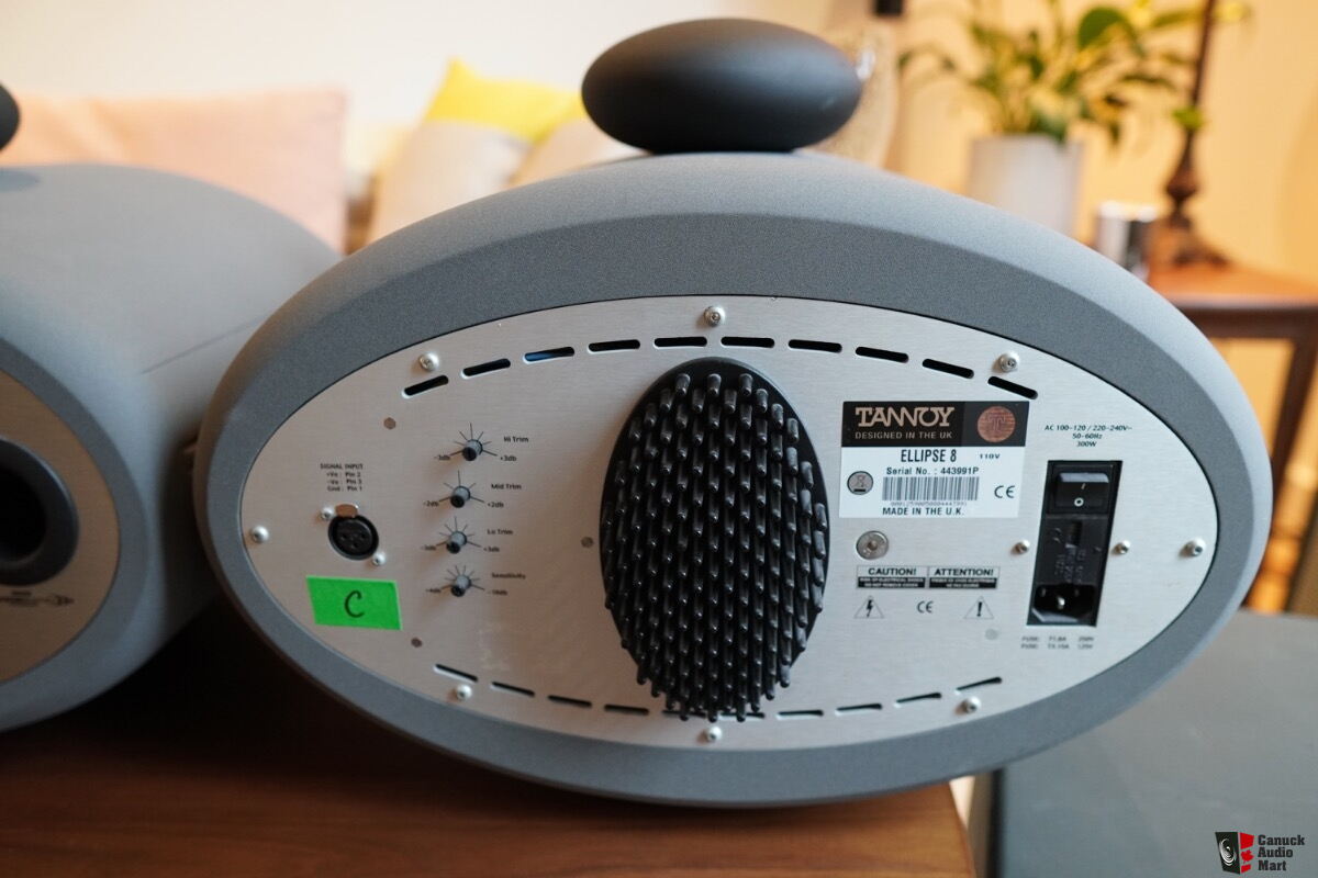 Tannoy Ellipse 8 Monitors - Dual Concentric, Exceptional Imaging (7 ...