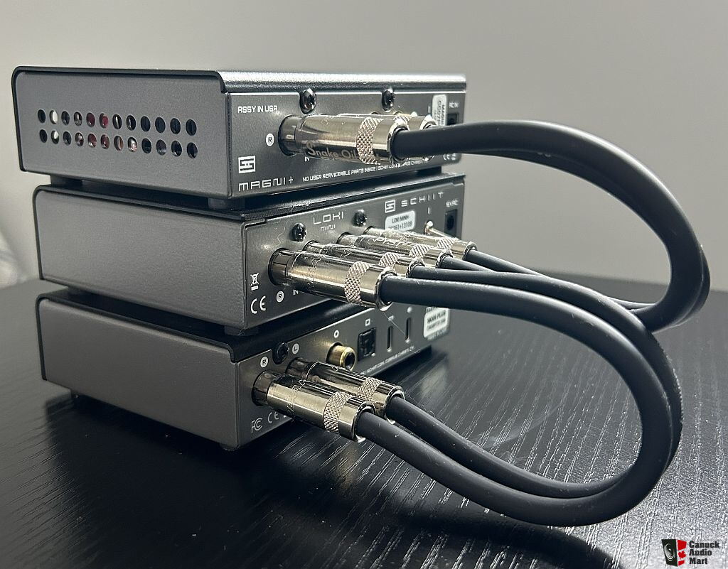 Schiit Package: DAC Modi Plus - Amp Magni Plus - EQ Loki Mini Plus and ...