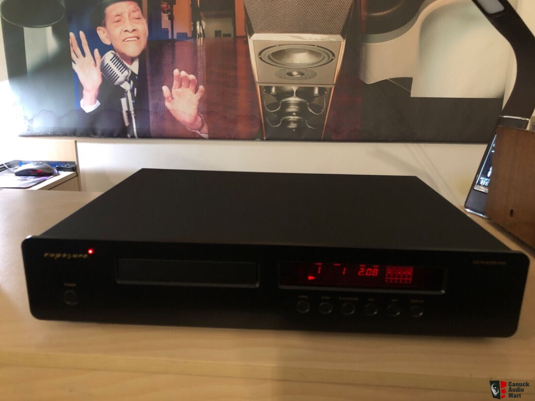 Exposure XXII CD Player from Classic Series, Black Finish Photo ...
