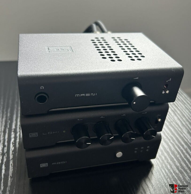 Schiit Package: DAC Modi Plus - Amp Magni Plus - EQ Loki Mini Plus and ...