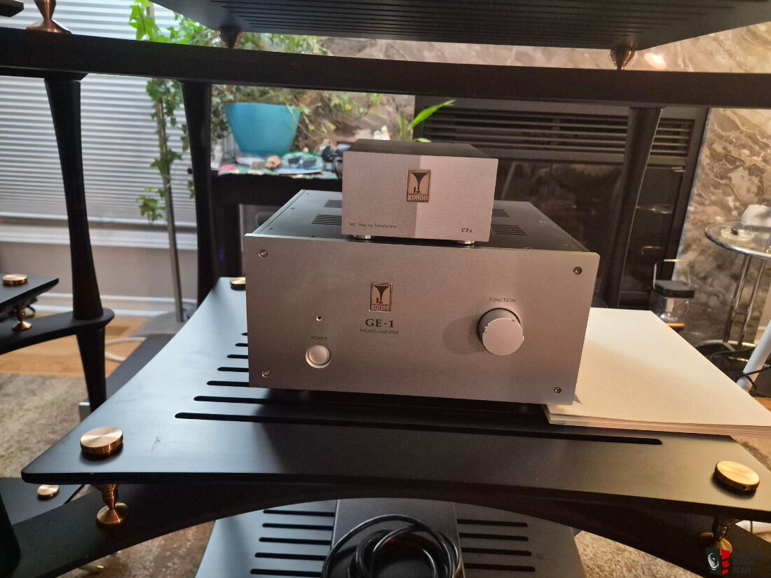 Kondo GE‑1 Phono Preamp + Kondo CFz SUT — Pristine, Rare, Reference ...